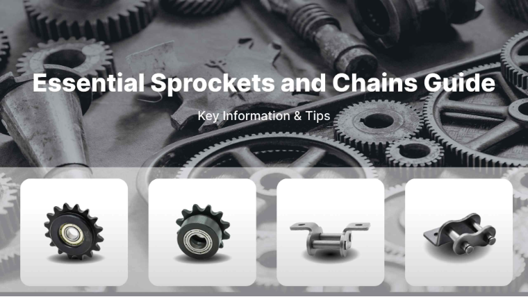 Essential Sprockets and Chains Guide: Key Information & Tips