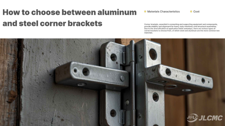How to choose between aluminum and steel corner brackets