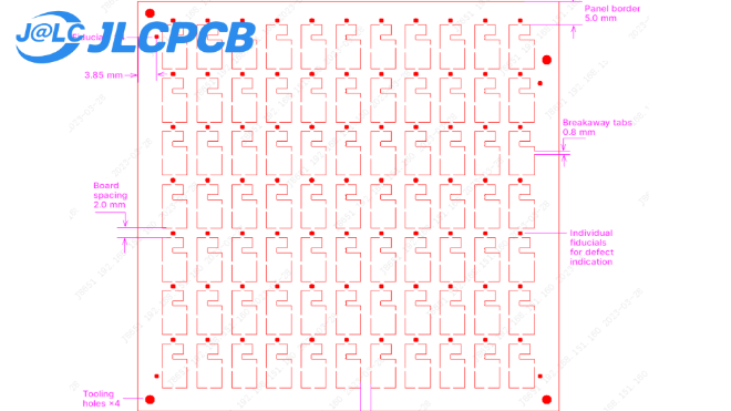 JLCPCB 柔性 PCB 面板設計指南